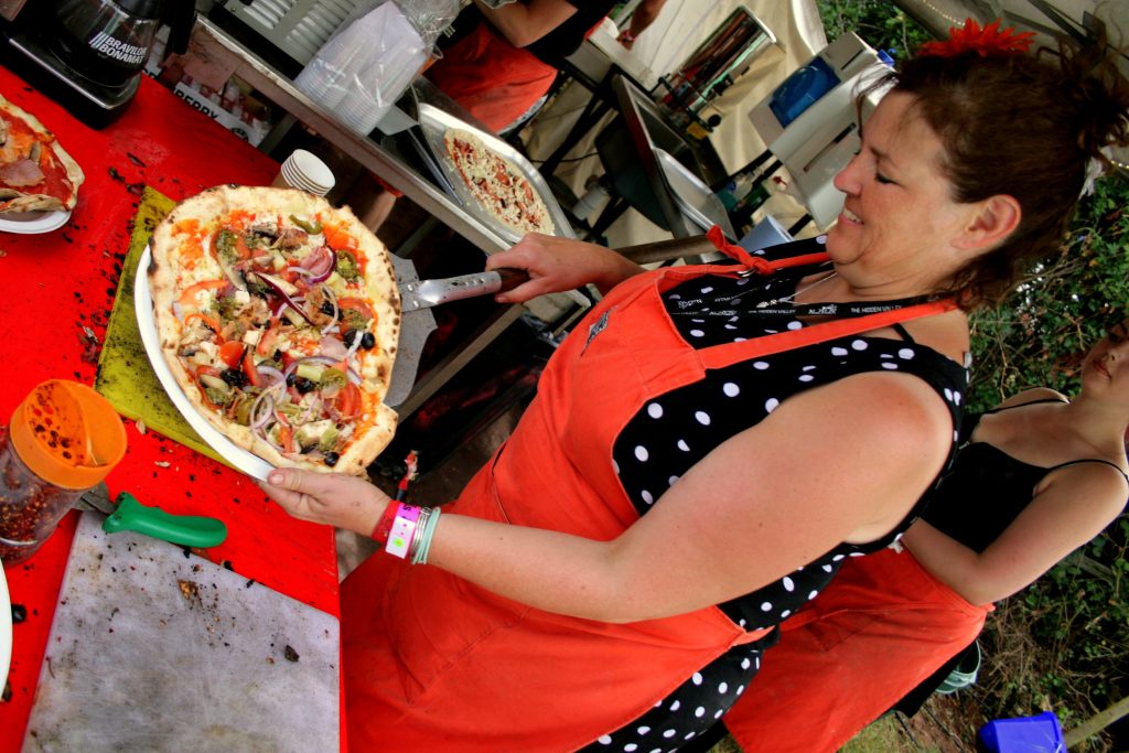 Hot Rocks Pizza - Nozstock The Hidden Valley